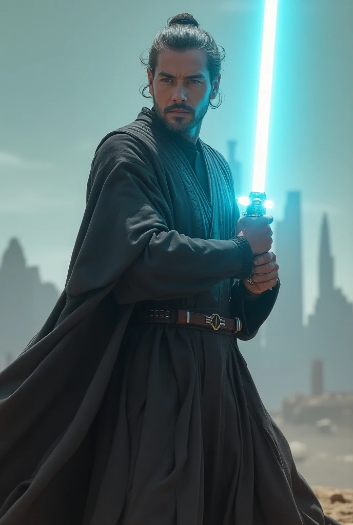 And, star wars cintilante jedi - SeaArt AI
