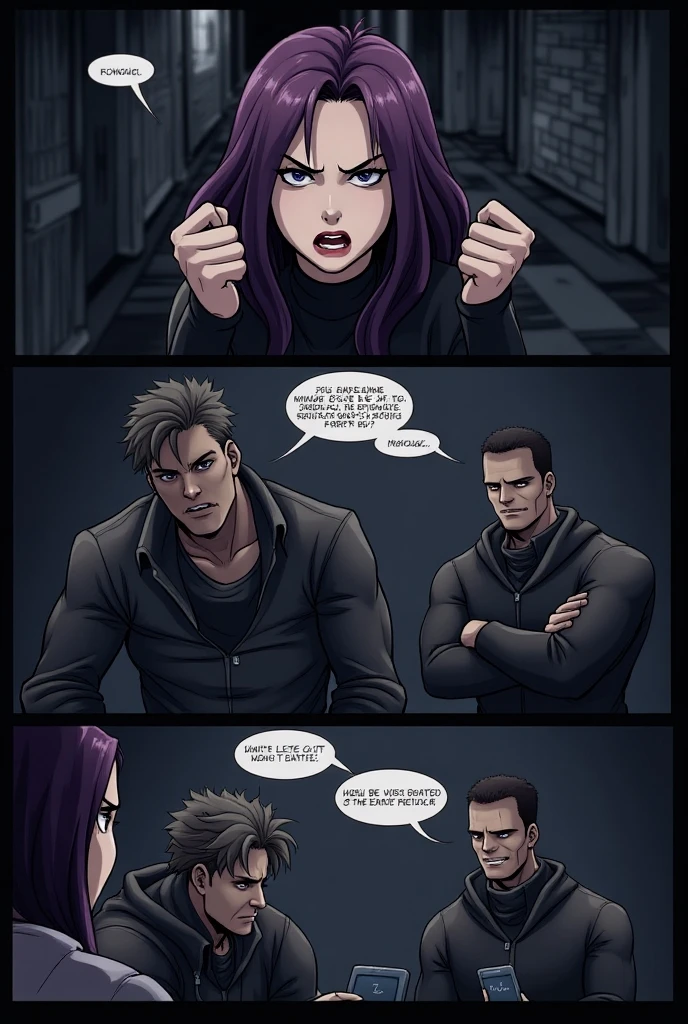 Syle Flat-2D Animerge Scène : La Colère et le Plan des Méchants ...