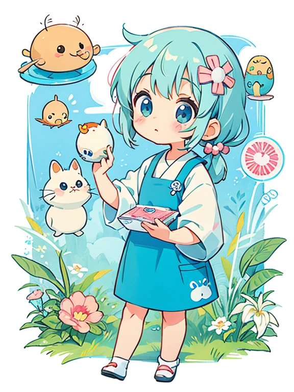 Hayao Miyazaki style, Kawaii Design, most beautiful girl ever - SeaArt AI