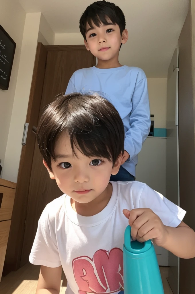 Cute little brother👦🏻 - SeaArt AI