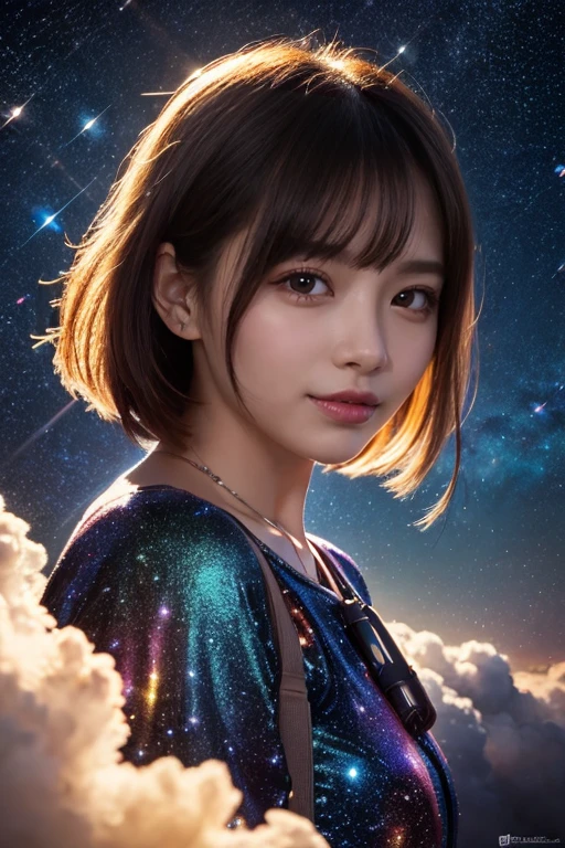 High detail, Super detailed, super high definition, A girl enjoying ...