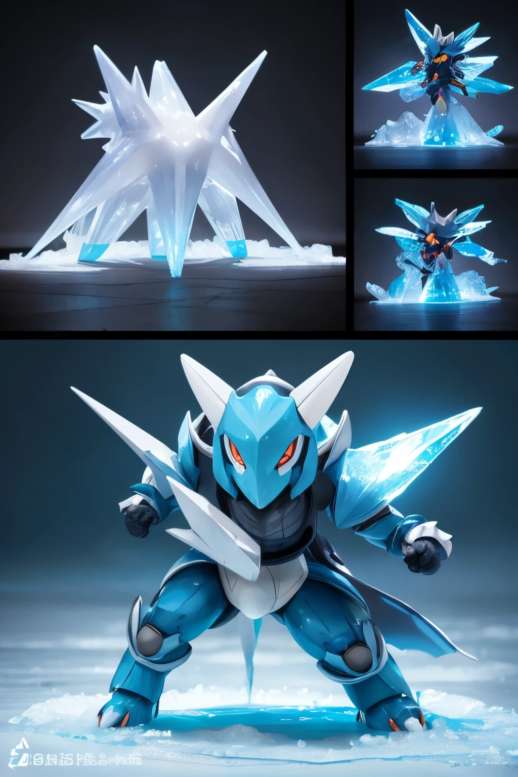 legendary ground type and ice type Pokémon, 1 Pokémon - SeaArt AI
