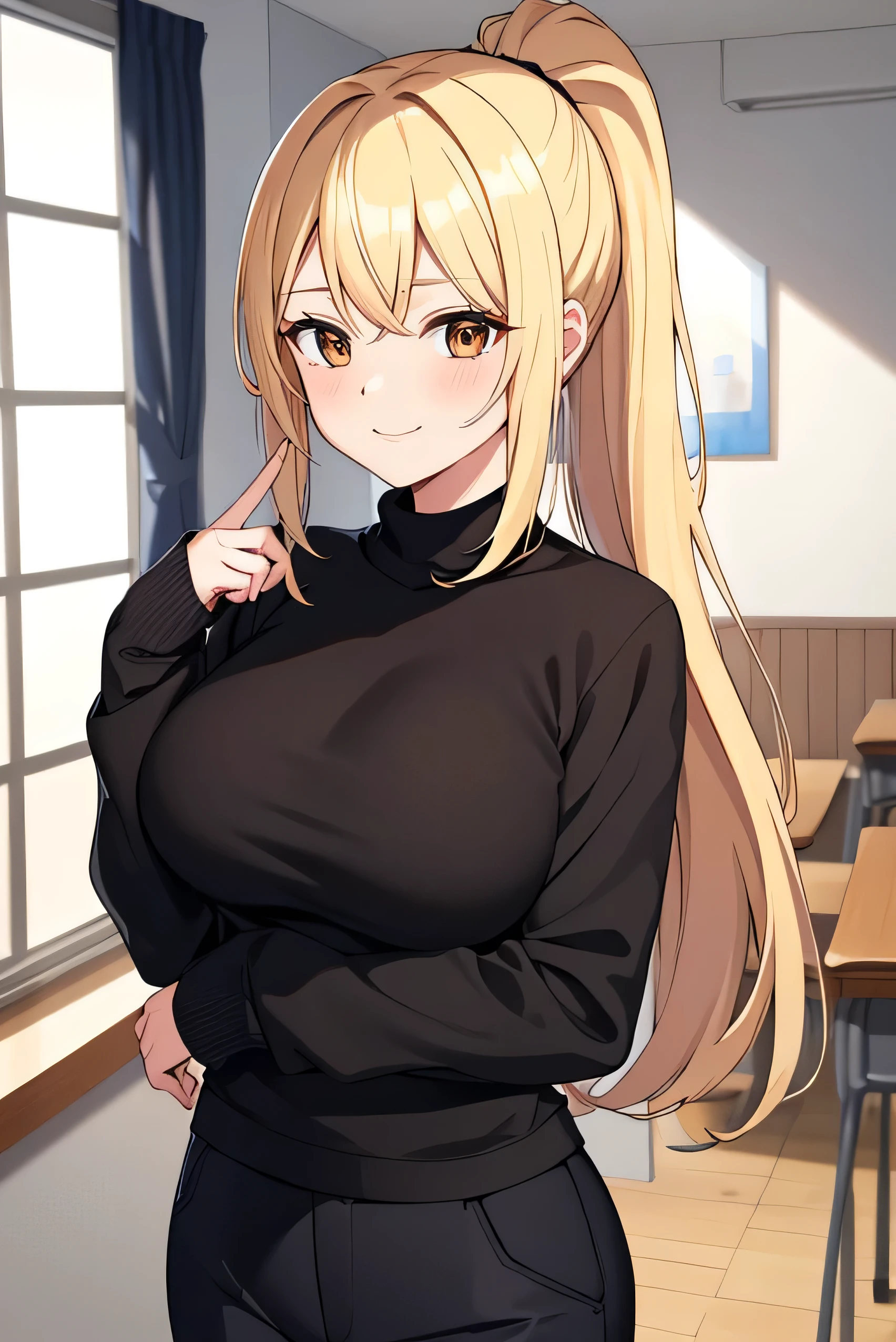 Score_9, score_8_up, score_7_up, yxngh, 1 girl, alone, blonde hair ...