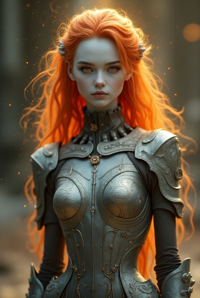 A majestic humanoid stands before you, a captivating and inhuman figure - SeaArt AI