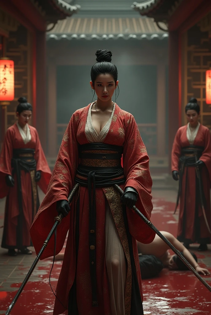 Hight quality, realistic, very beautiful woman shogun and female ...