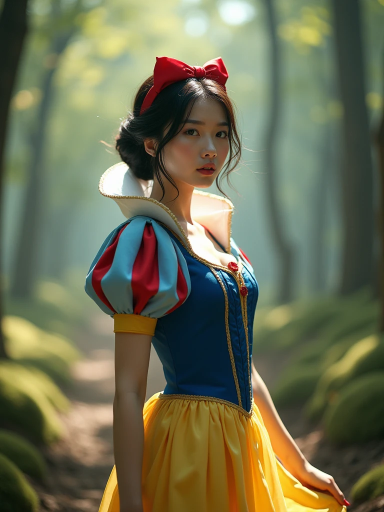 Dynamic Angle, Japanese Women, Blurred Background , Disney fantasy ...
