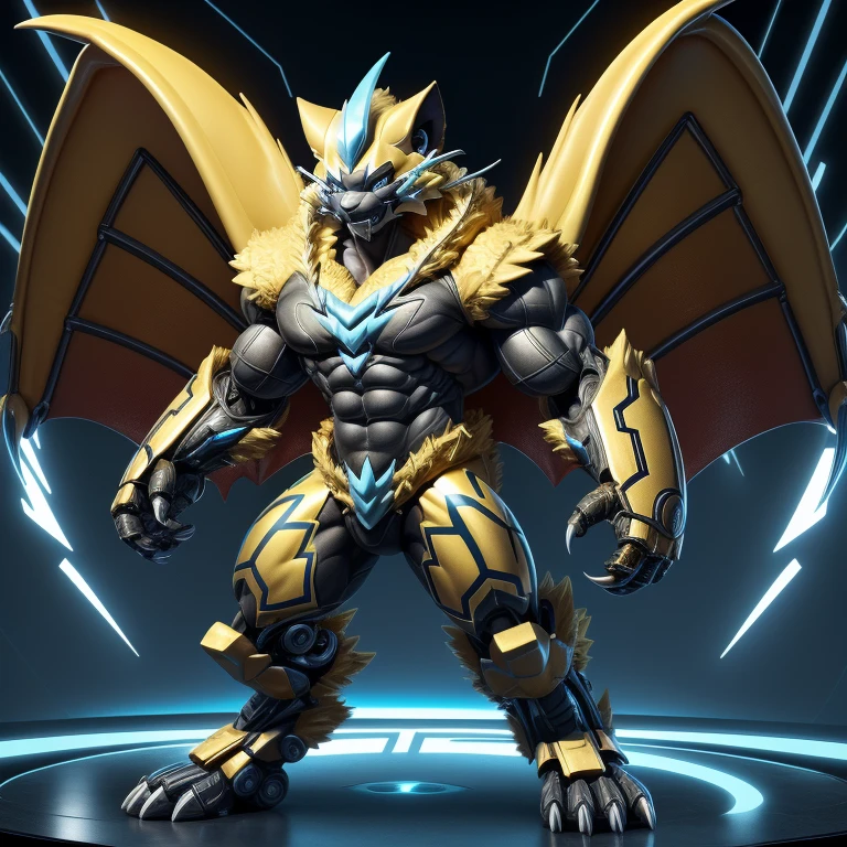 (zeraora, 8K), (zeraora's giant robot, Powered exoskeleton with the ...