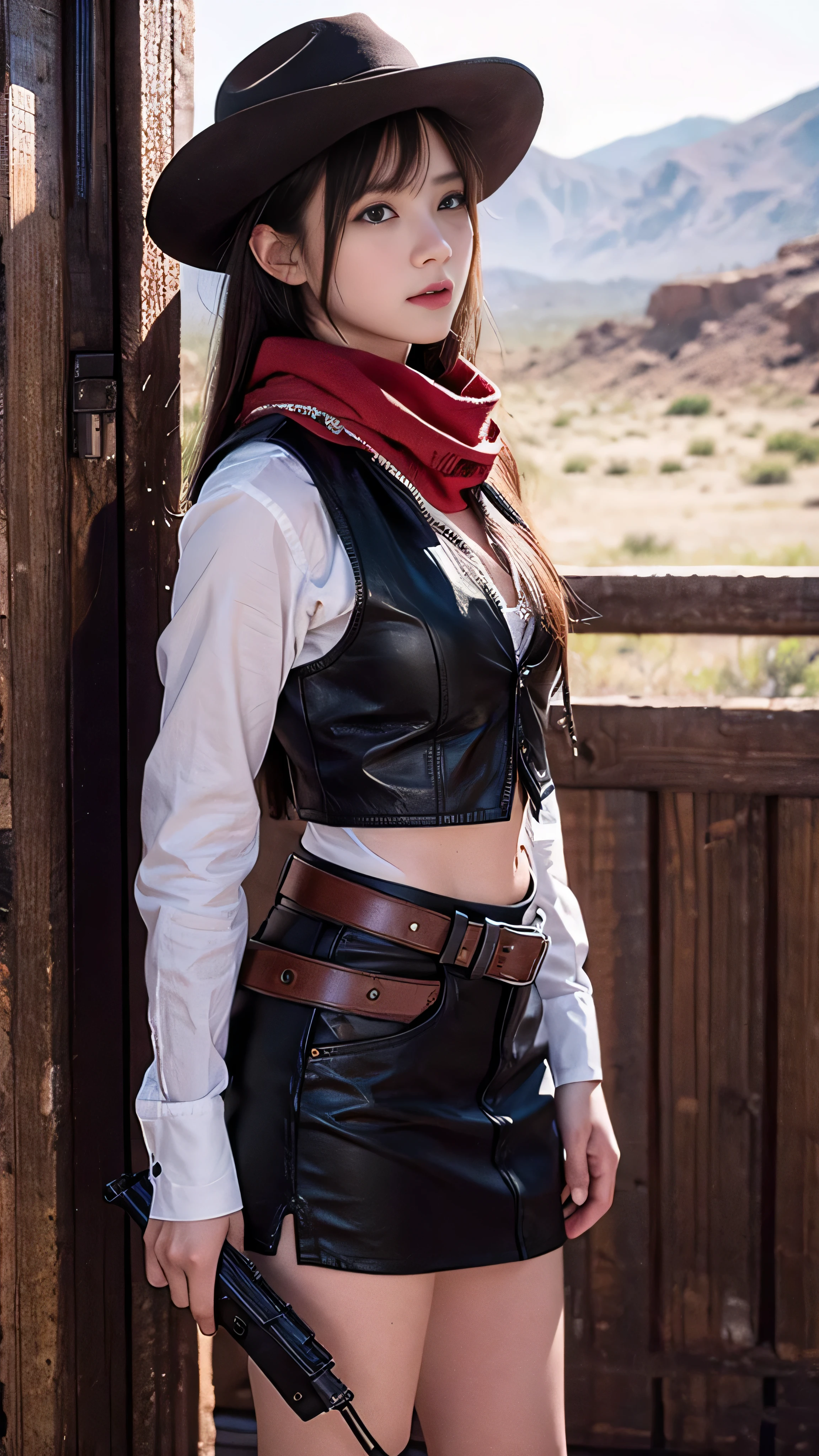 SeaArt AIで作成されたFemale Sheriff