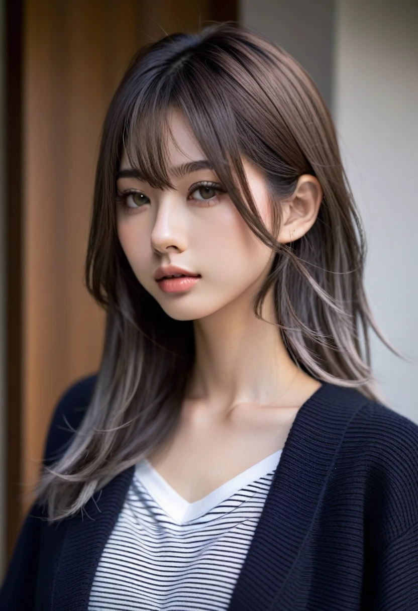 Japanese girl,Gal,Ash Hair - SeaArt AI