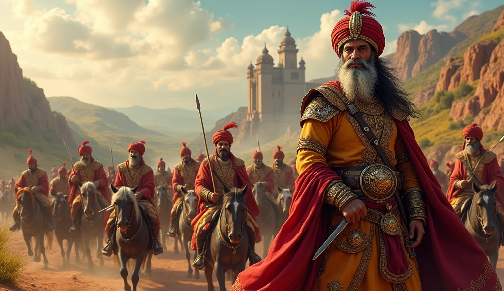 Indian Rajputs peoples 1750 - SeaArt AI