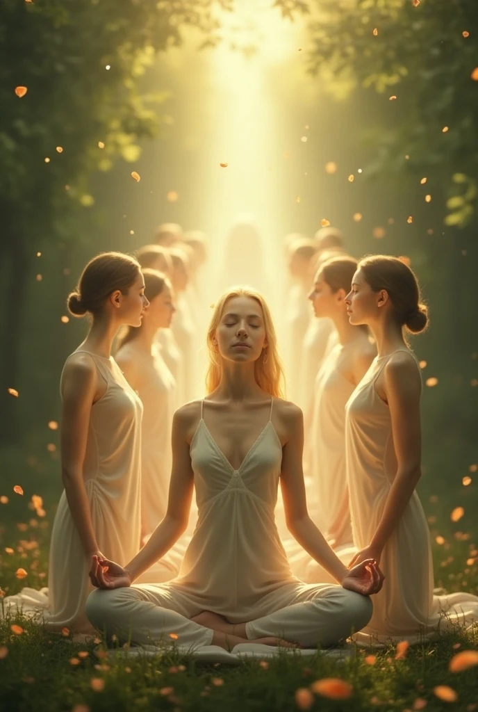 Spiritual women awaking - SeaArt AI