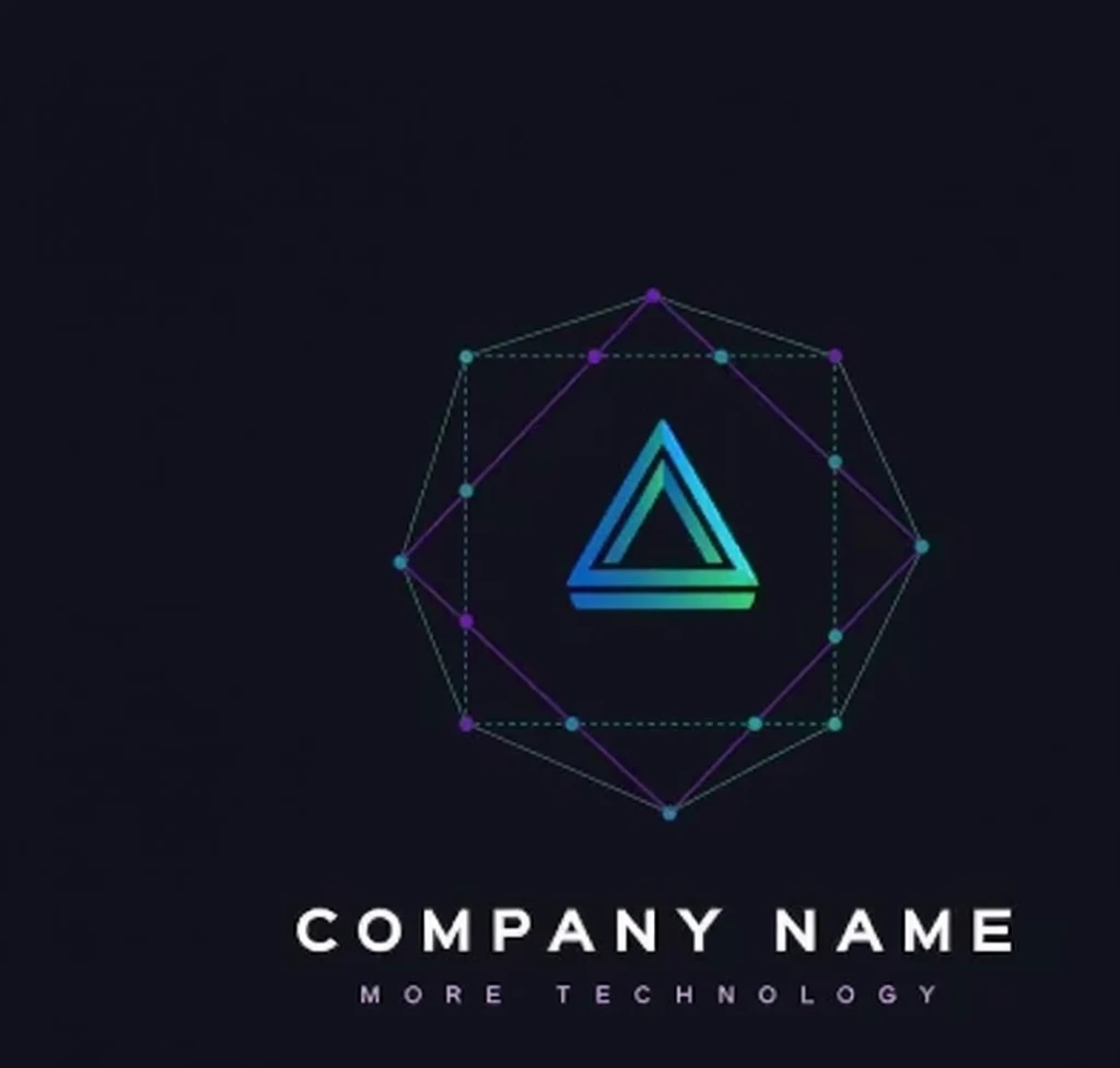 Iconic vector logo of a sleek magic wand interwoven with digital ...