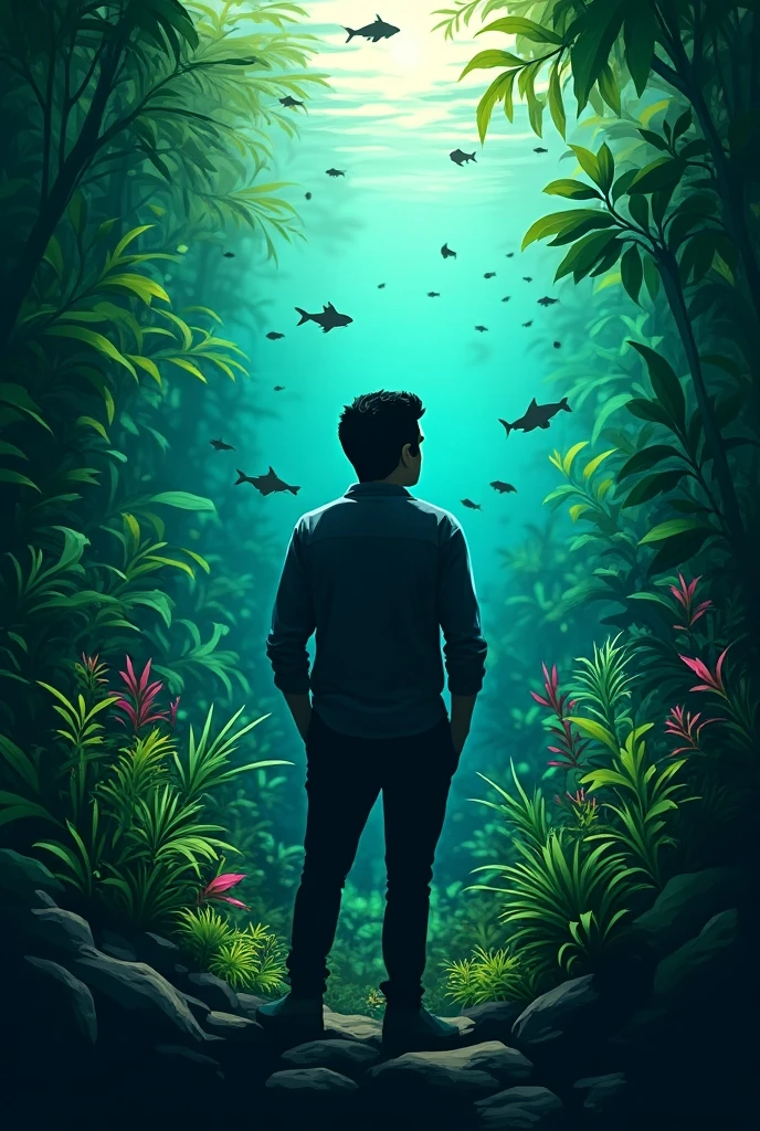 I am an aquarist suggest good logo for me with my channel name - SeaArt AI