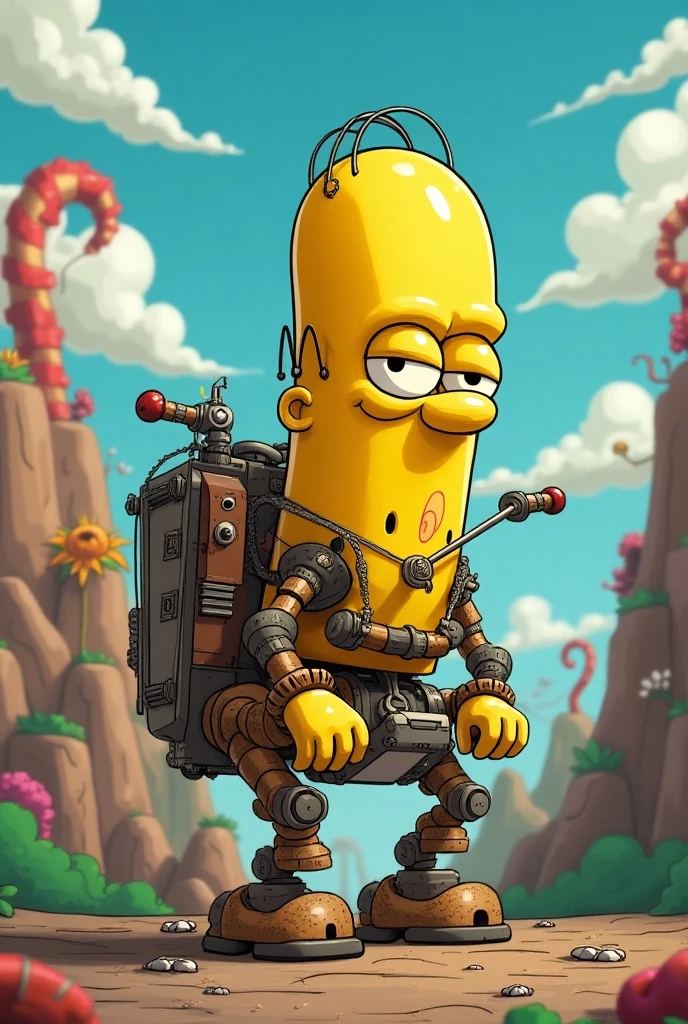 Simpson, finger, finger thumb machine - SeaArt AI