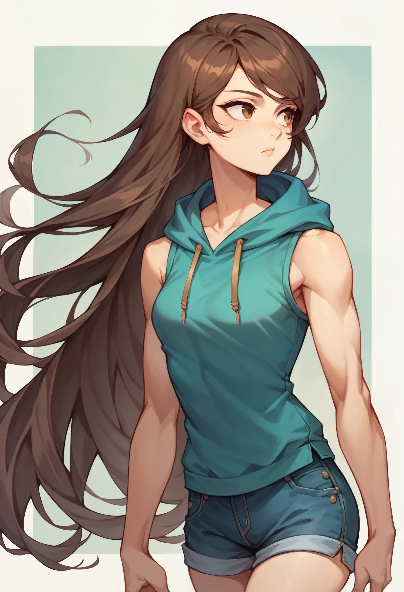 (masterpiece, best quality), 1girl, stoic, looking to the side - SeaArt AI