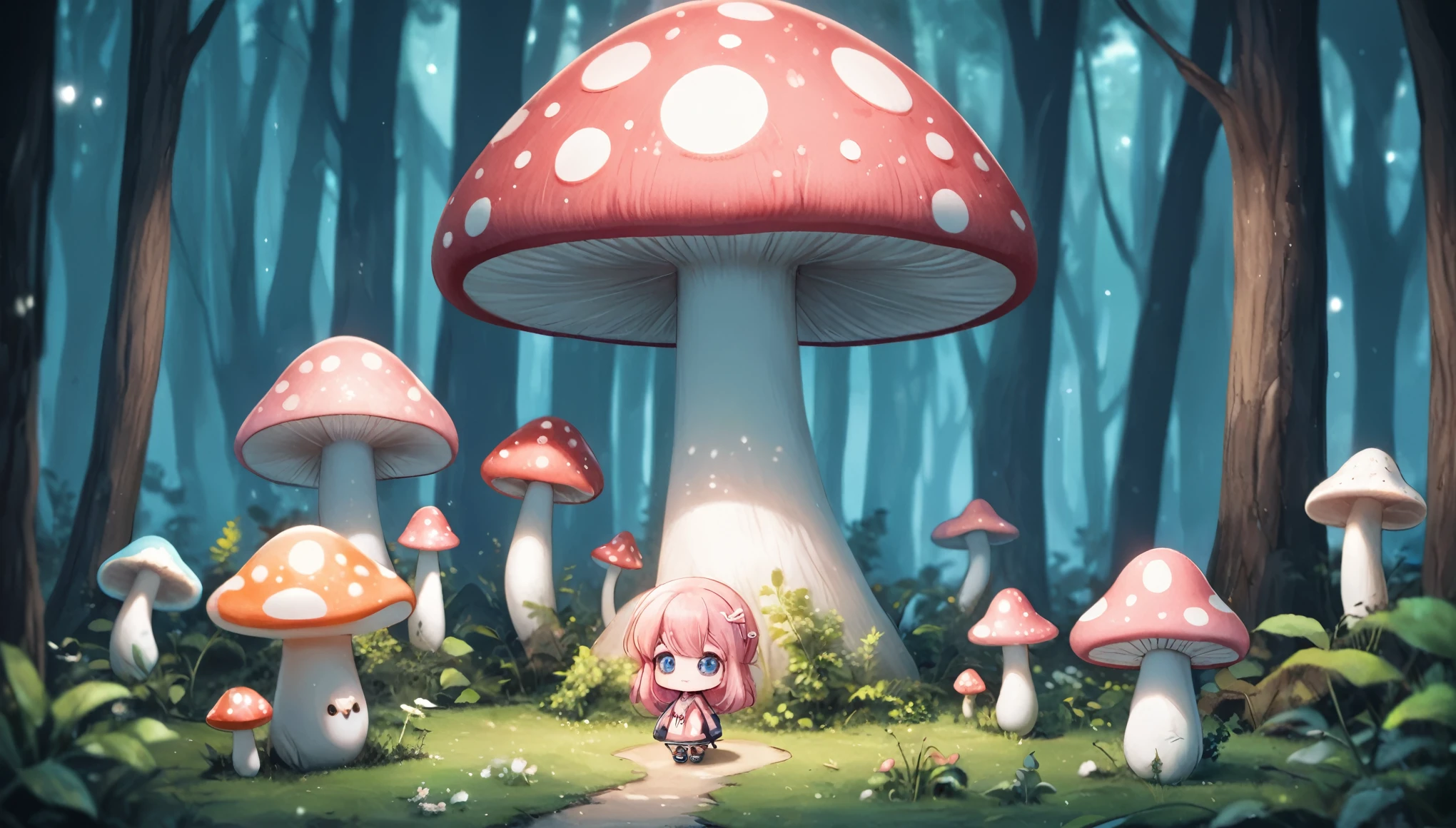 Masterpiece, best quality, ultra-detailed, minimal object, chibi ...