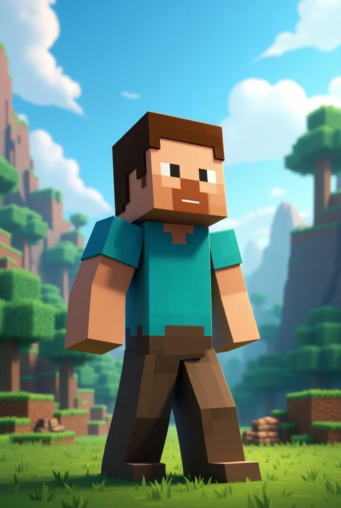 Steve Construtor Minecraft profile picture - SeaArt AI