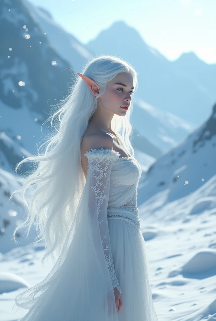 Snow elves guy - SeaArt AI