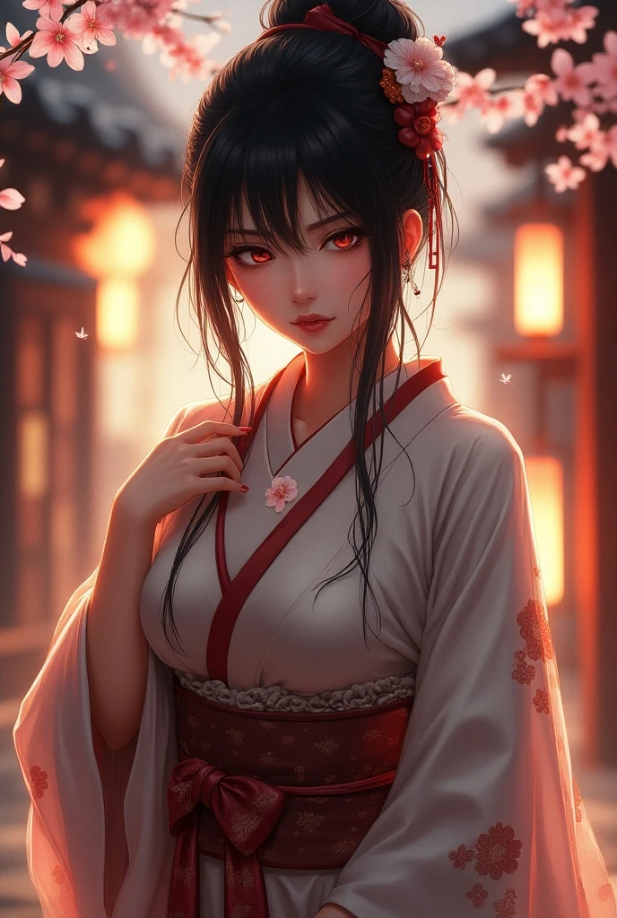 Yae miko sexy pose - SeaArt AI