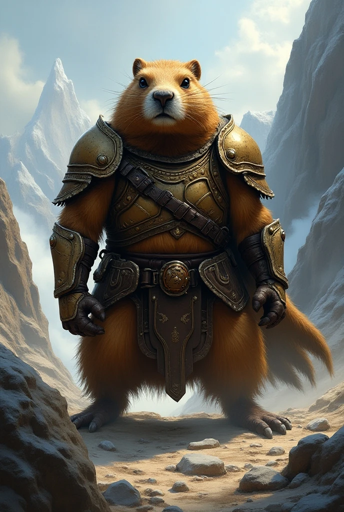 A marmot of war - SeaArt AI