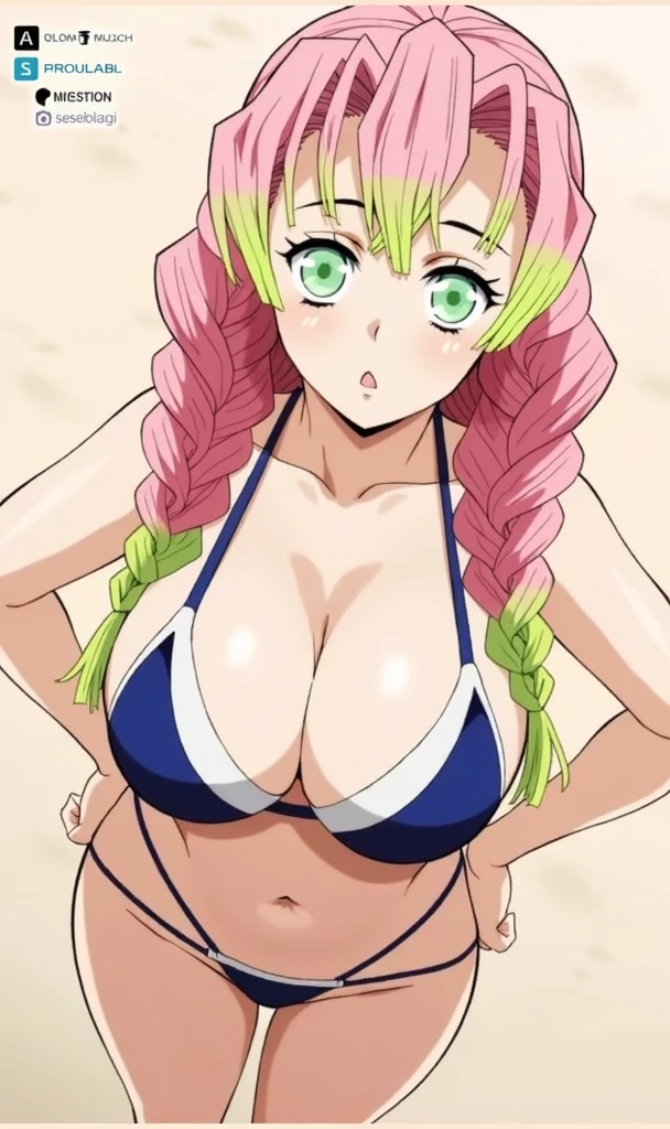 Mitsuri sexy - SeaArt AI