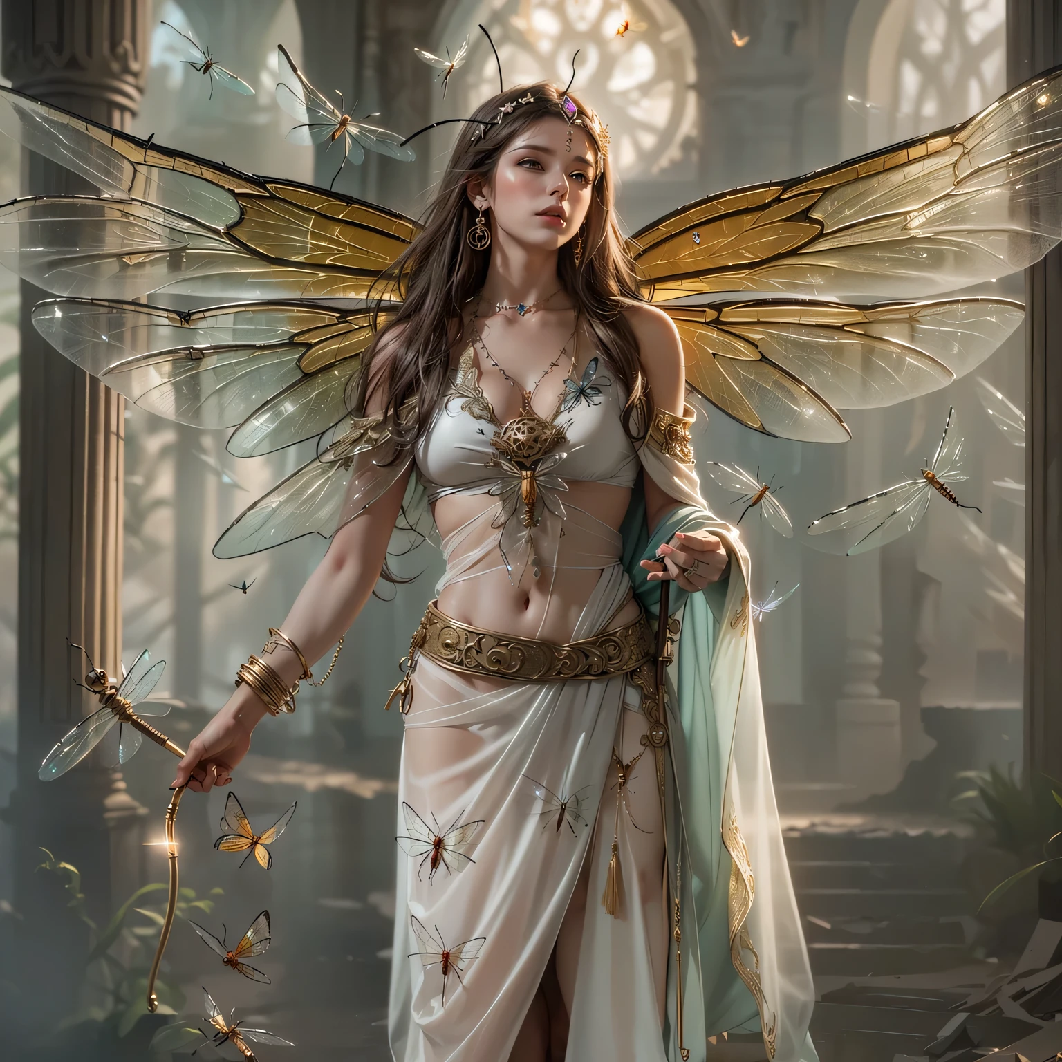 Original image created on October 9, 2024. Fairy wizard - SeaArt AI