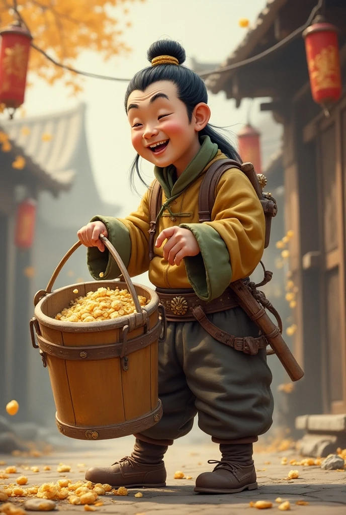 Chunlan explained, "That trickster used a Western-style contraption ...