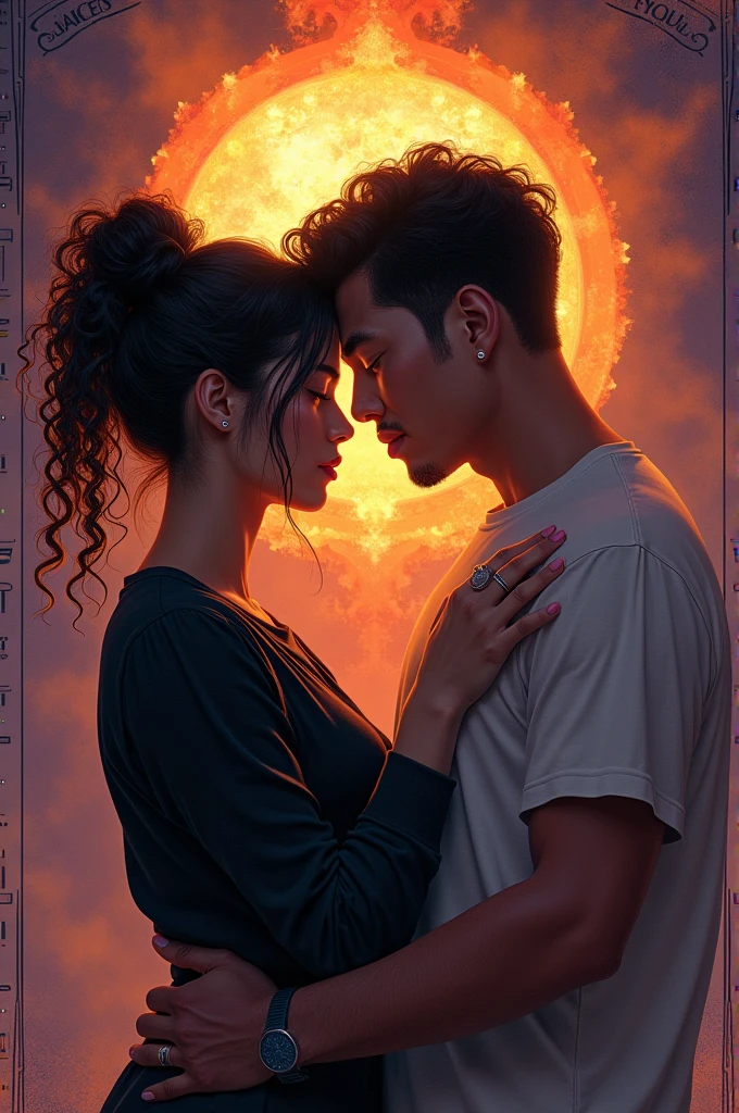 TWIN FLAMES , connection, Lovers desire , love at a distance - SeaArt AI