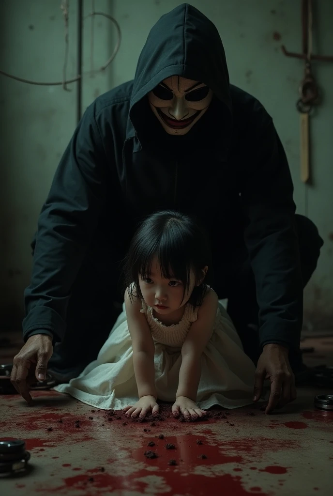 A torture room decorated with torture instruments、 Beautiful Japanese ...