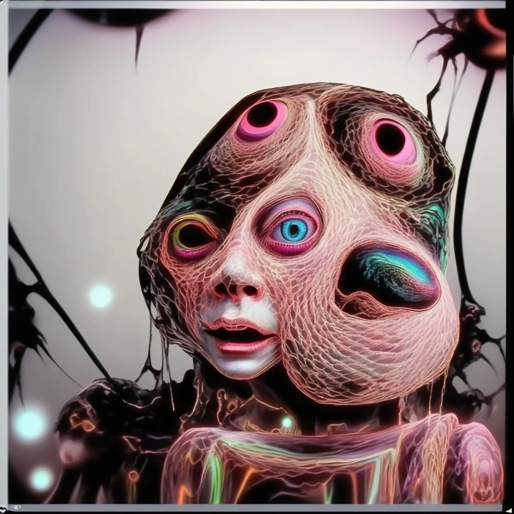 Warp these images through a kaleidoscope and project that image back at ...