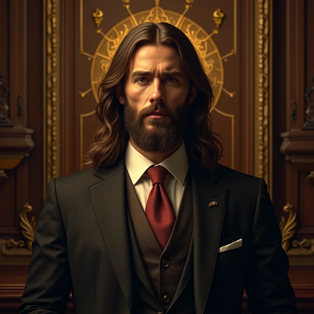 Jesus Christ as a prime minister - SeaArt AI