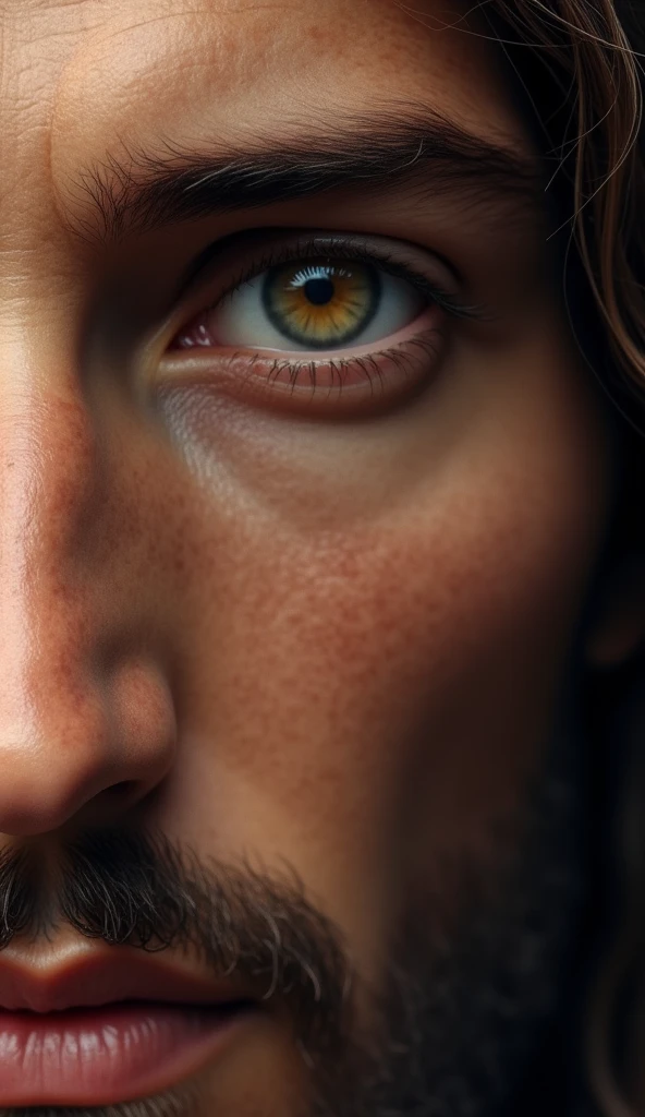 Jesus Christ eye high quality UHD image 8k 1:1:8 - SeaArt AI