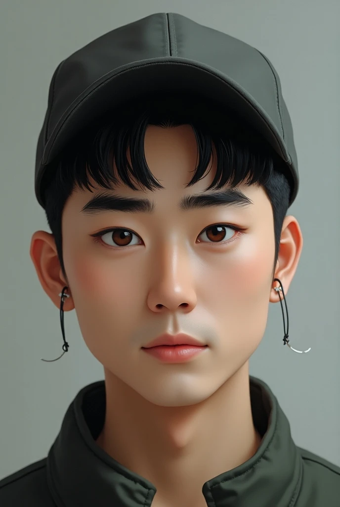Eyes without long, thin eyelids , A realistic portrait of a 30 - SeaArt AI