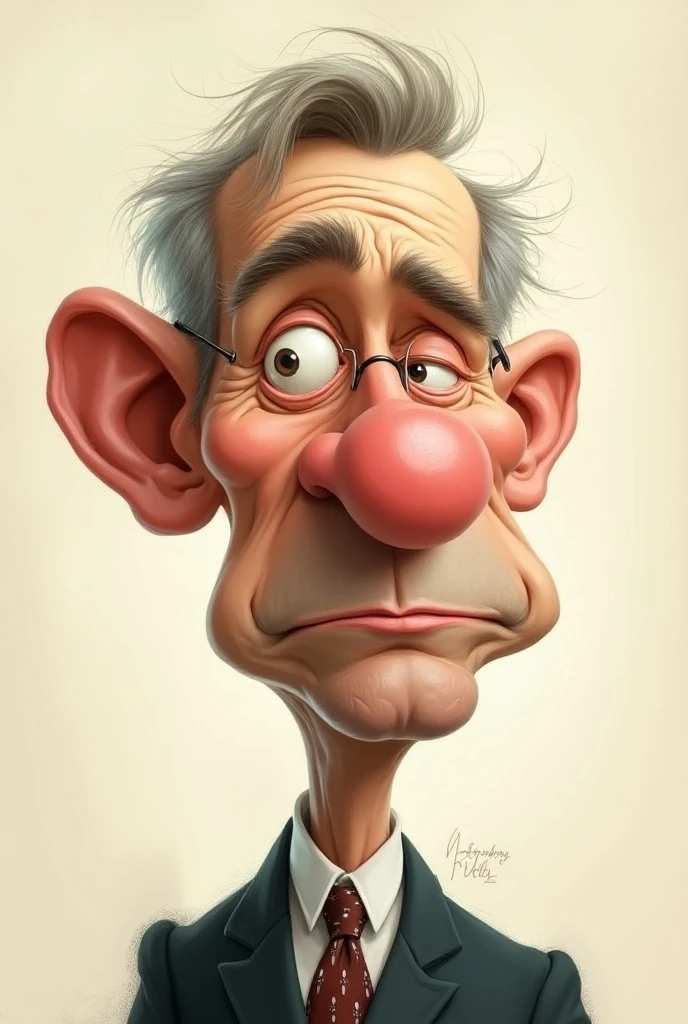 Caricatura de george alexander kelly - SeaArt AI