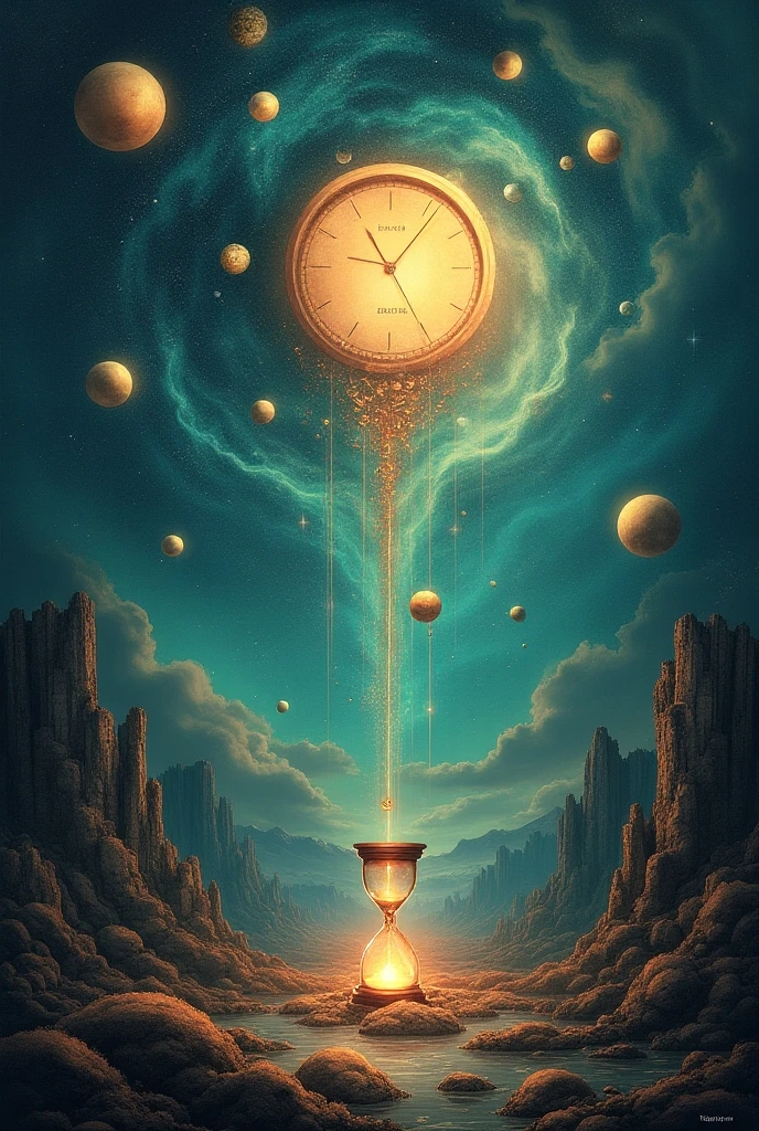 Create a fun image for a YouTube channel referring to the name Chronos ...