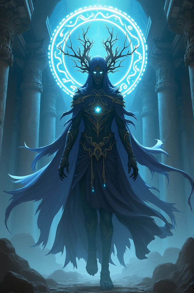 The spirit ki amir gaoul from the anime kiba, cinematic light - SeaArt AI