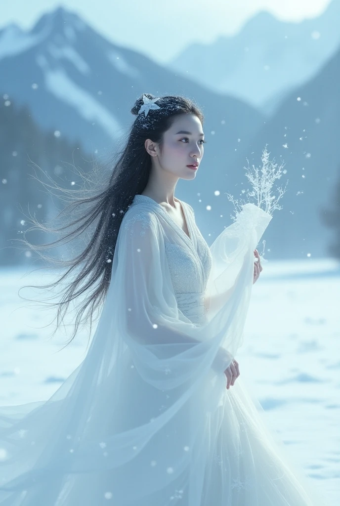 Yuki onna : my heart belongs to you - SeaArt AI