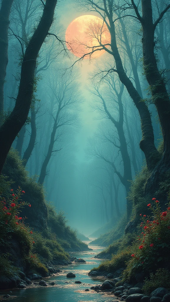 A series of hauntingly beautiful, dreamlike landscapes that blur the ...