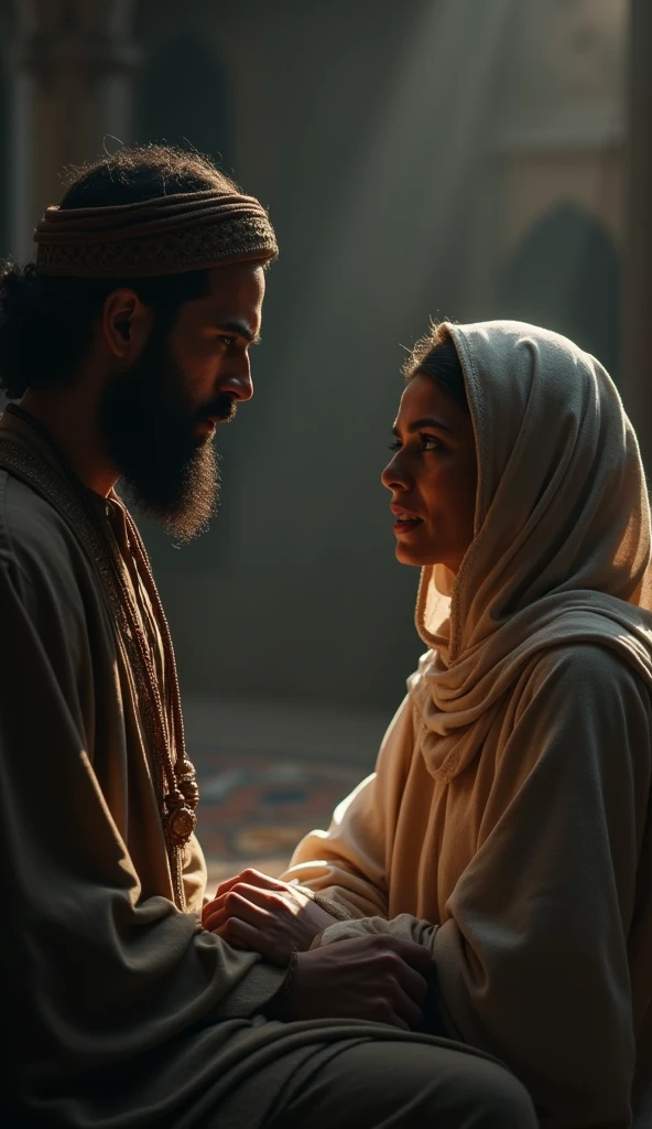 With a weak but devoted gaze, Khadijah speaks her final words to ...