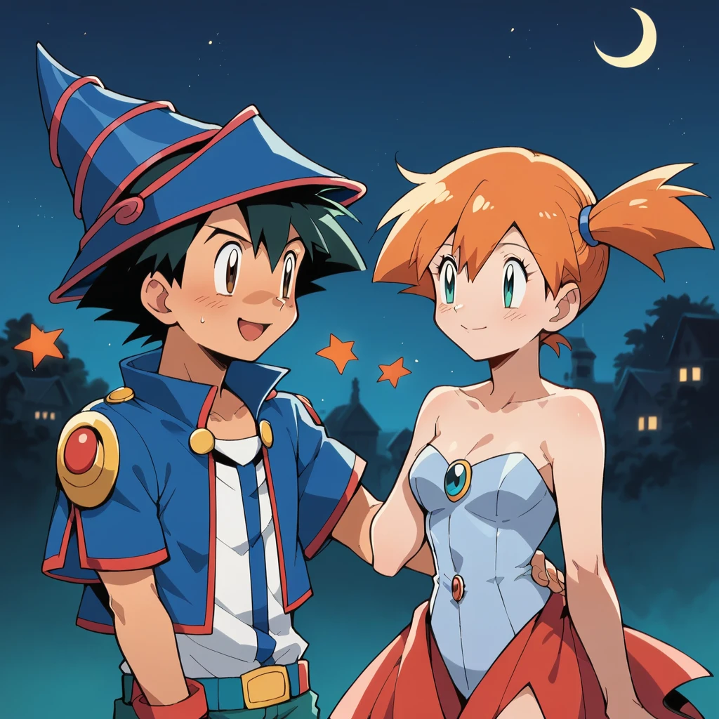 1boy, ash ketchum, black hair, brown eyes, hair between eyes - SeaArt AI