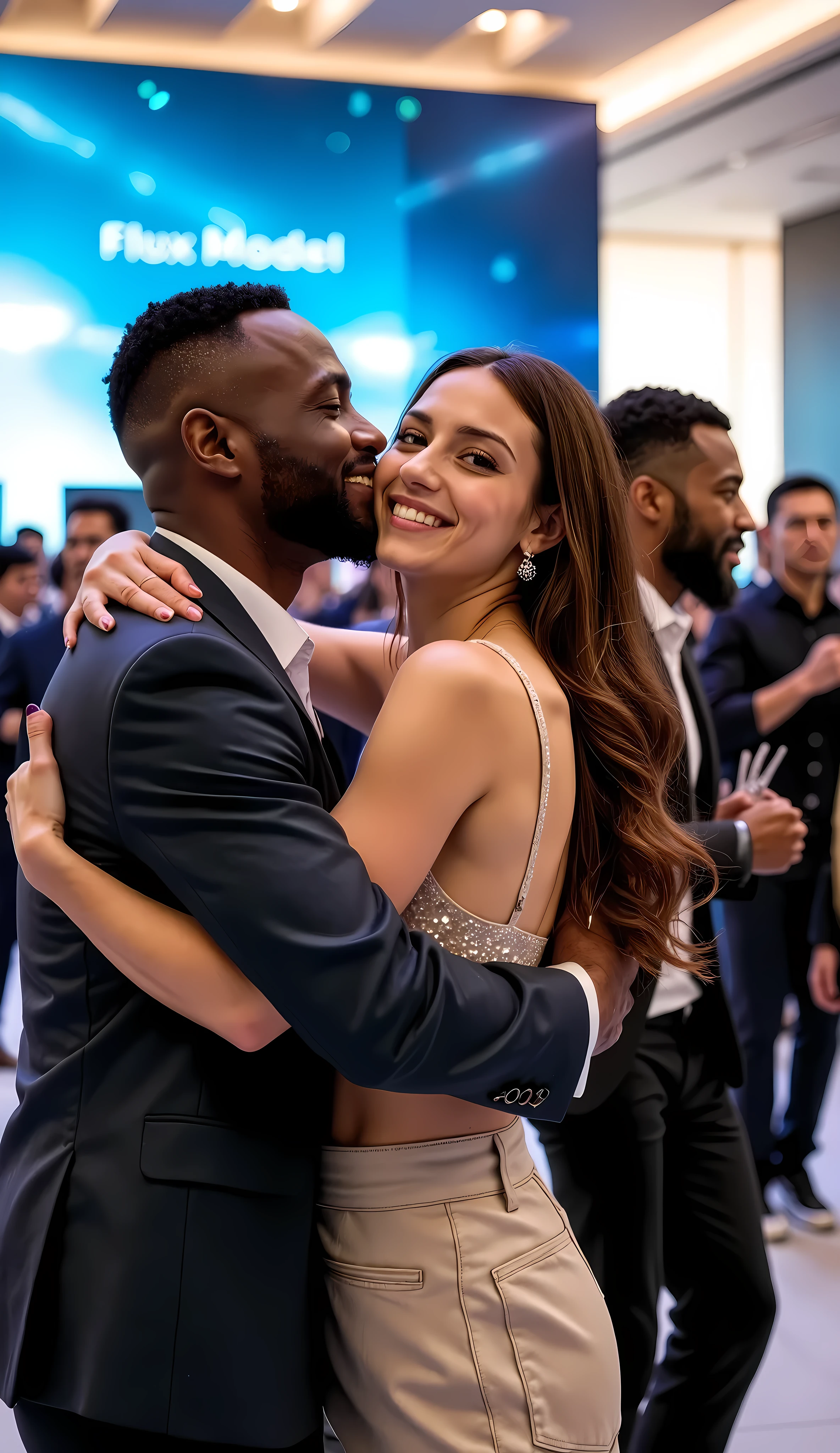 (Original photo, masterpiece, Best Quality:1.2), Hugs, Men and women ...