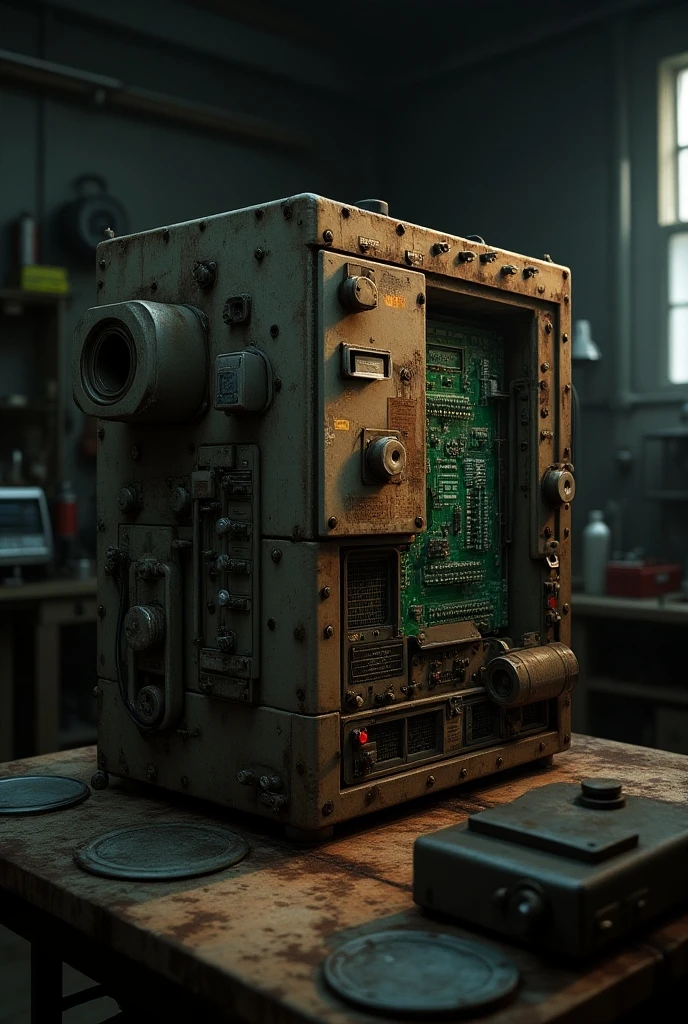 Old processor unit - SeaArt AI