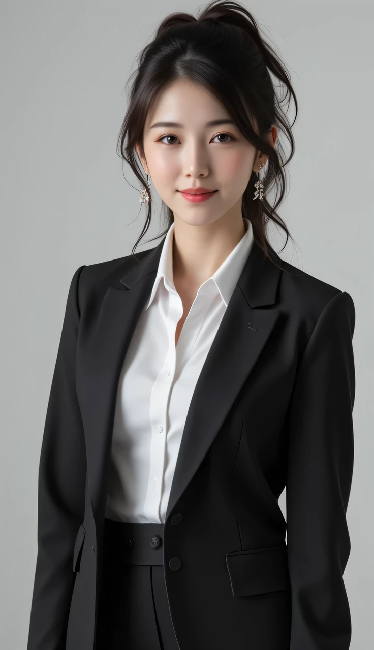 See her as the very image of a successful lawyer, dressed in a tailored ...