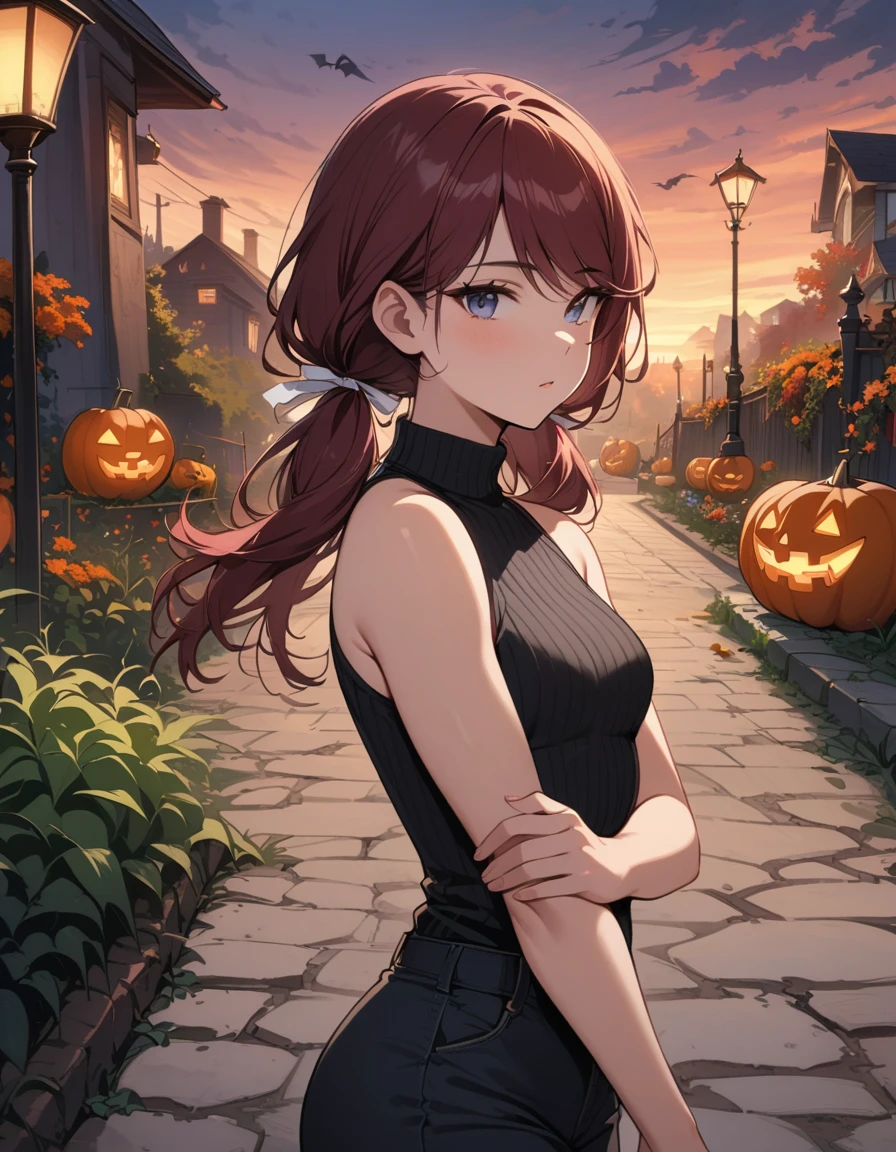 (masterpiece, best quality), 1girl, stoic, looking to the side - SeaArt AI