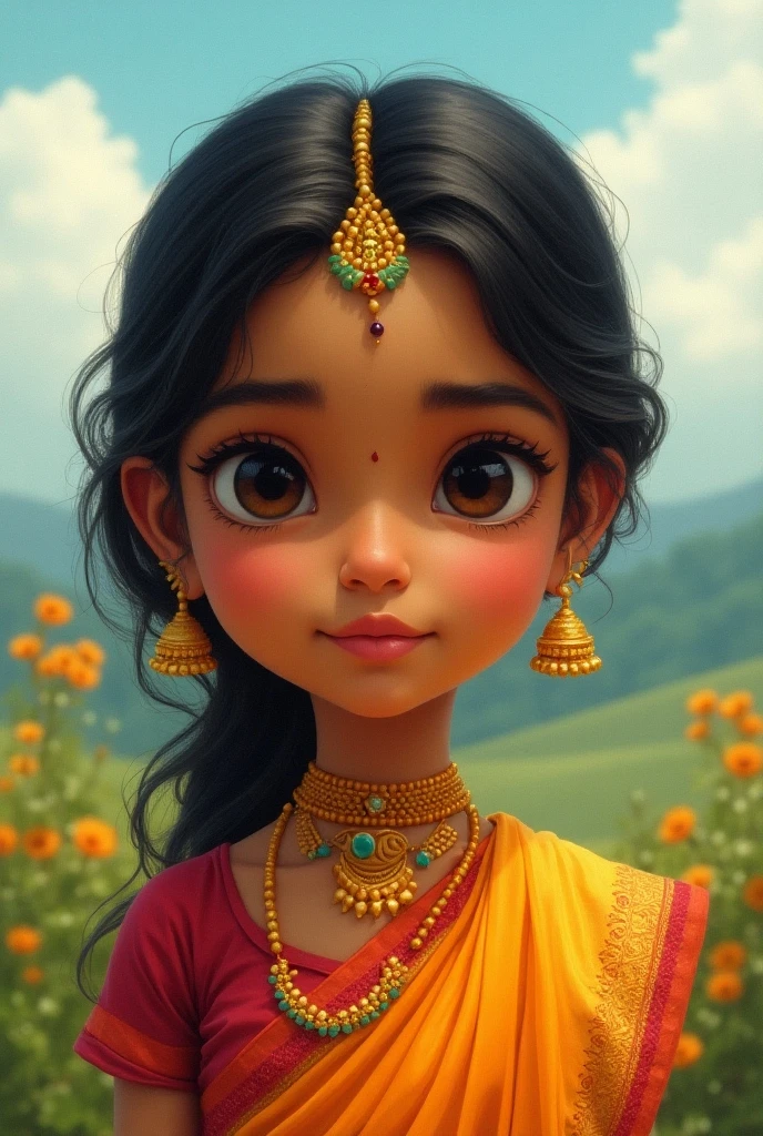 Indian girl chracter - SeaArt AI
