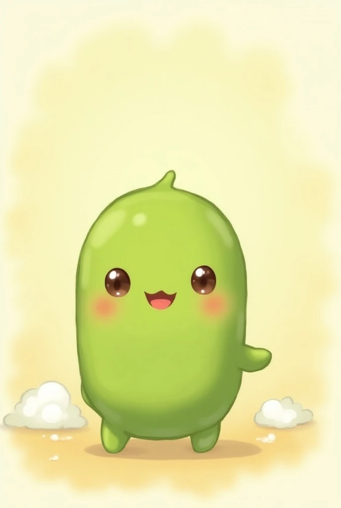 Cute edamame character - SeaArt AI
