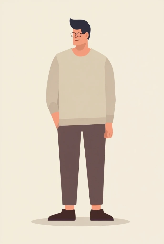 Personnage en flat design - SeaArt AI