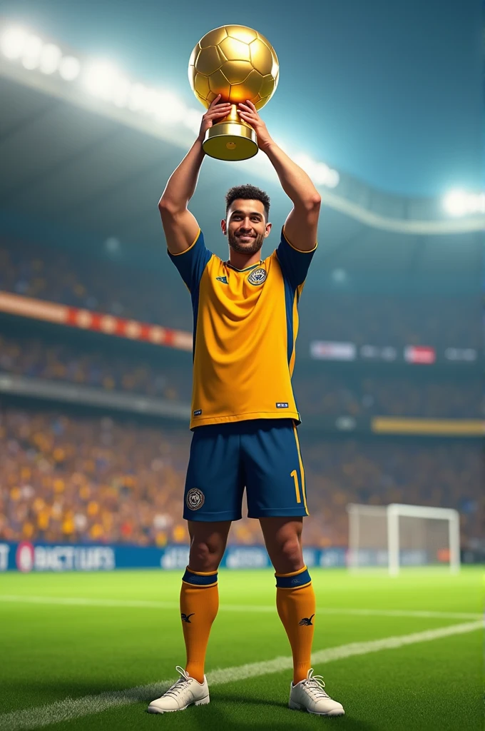 My player is the winner of the Golden Ball - SeaArt AI