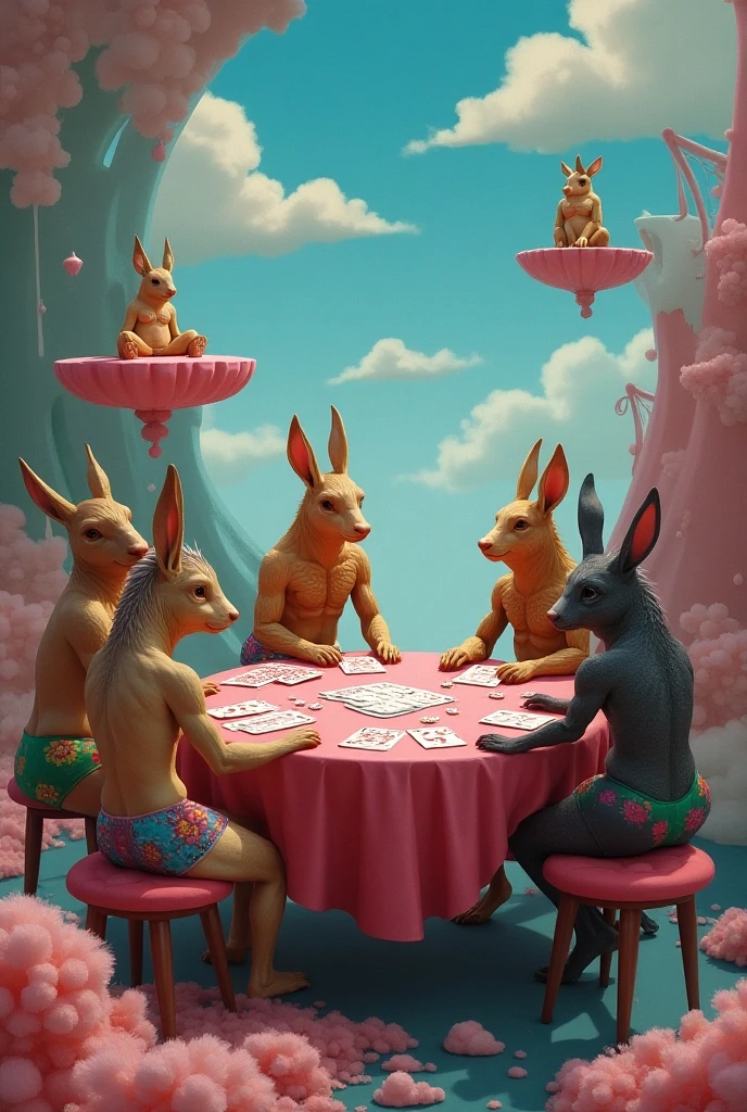 Briefs and card game - SeaArt AI