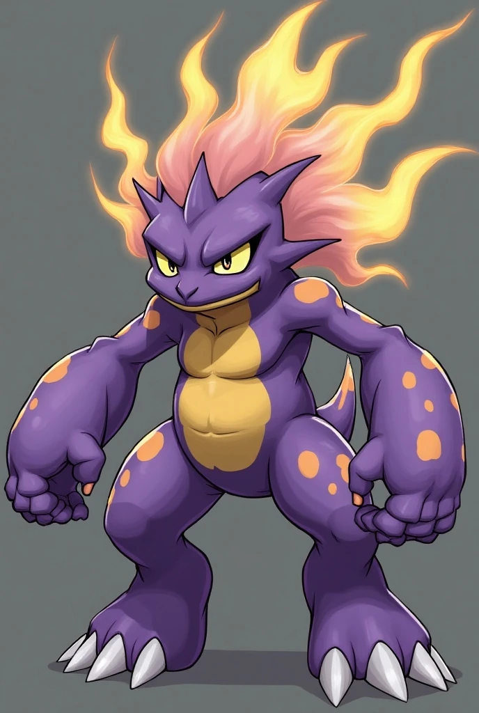 riffex Is a Pokémon about the size of a human with amphibious features ...